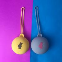 China Silicone Baby Teether Baby Pacifier Container Anti Dropping  Bpa Free Baby Pacifier Clip Holder for sale