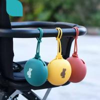 China Silicone Baby Teether Baby Pacifier Container Anti Dropping  Bpa Free Baby Pacifier Clip Holder for sale