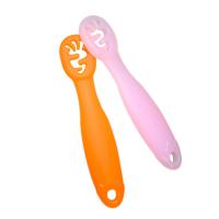 China Leakproof Silicone Baby Teether Food Grade Spoon For Kids Toddlers Infants for sale