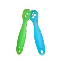 China Leakproof Silicone Baby Teether Food Grade Spoon For Kids Toddlers Infants for sale