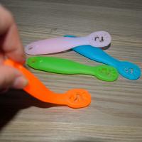 China Leakproof Silicone Baby Teether Food Grade Spoon For Kids Toddlers Infants for sale