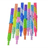 China Silicone Children'S Educational Toy Decompression Pop Bubble Bracelet for sale