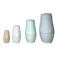 China Waterproof Stacking Children'S Educational Toy 4 Piece Russian Nesting Dolls for sale