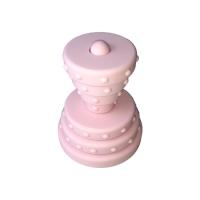 China Lead Free Silicone Stacking Toy Food Grade Early Learning Toys For Infants for sale