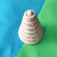 China Lead Free Silicone Stacking Toy Food Grade Early Learning Toys For Infants for sale