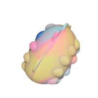 China Anti Pressure Silicone Squeeze Toy 3D Pop Fidget Ball Non Toxic For Kids for sale