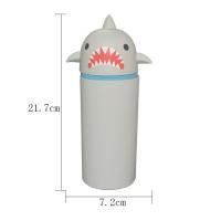 China Stationery Children'S Educational Toy Silicone Comfortable Retractable Pencil Case for sale