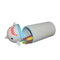 China Stationery Children'S Educational Toy Silicone Comfortable Retractable Pencil Case for sale
