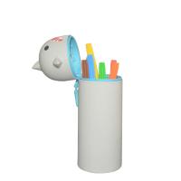 China Stationery Children'S Educational Toy Silicone Comfortable Retractable Pencil Case for sale