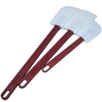 China Double Sided Silicone Cake Scraper Spatula Shovel BPA Free Customized for sale