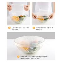 China Kitchenaid Silicone Fresh Cover Bowl Lid Food Grade Customized for sale