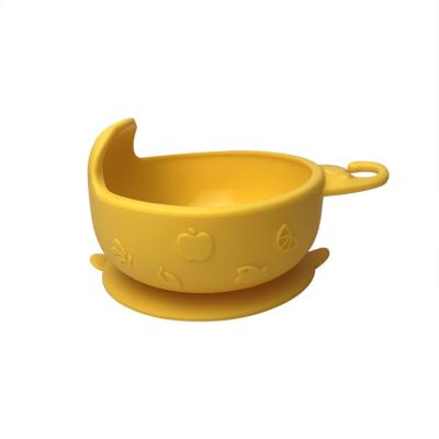 China Animal Deer Shape Baby Silicone Bowls And Spoons BPA Free Customized for sale