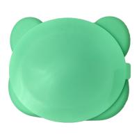China Baby Feeding Silicone Plate Premium Quality Customized Frog Shape Food Grade for sale
