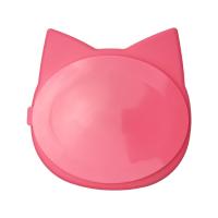 China Baby Training Feeding Silicone Plate Hot Selling Customized Bpa Free Cat Shape for sale