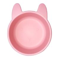 China Kitten Shape Silicone Feeding Bowl Customized Feeding Infant Suction Bowls for sale