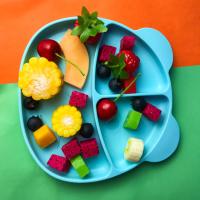 China Silicone Baby Tray Customized Cat Shape High Quality Food Grade for sale