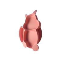 China Fox Shape Foldable Silicone Bowl Non Toxic Bpa Free Customized With Spoon for sale