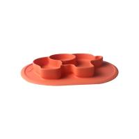 China Food Feeding Elephant Silicone Baby Plates Customized Kids Dinning Plate Bpa Free for sale