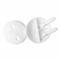 China Baby Feeding Silicone Suction Divided Plate With Lid BPA Free Bunny Shape for sale