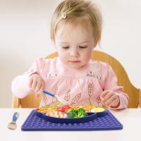 China Car Shape Silicone Baby Suction Plate BPA Free Divided Dinner Plates for sale