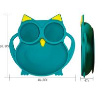 China Silicone Suction Plate Set Food Feeding Bpa Free For Infants Toddlers for sale