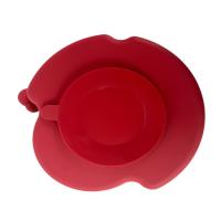 China Suction Silicone Feeding Tray Set Food Grade Infant Feeding Dish Snail Shape for sale