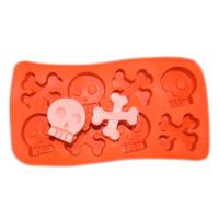 China Orange Fondant Silicone Cake Mold Customized Sizes Sustainable For Decorating for sale