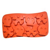 China Orange Fondant Silicone Cake Mold Customized Sizes Sustainable For Decorating for sale