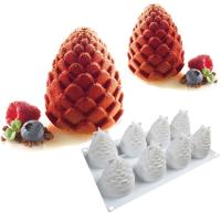 China Handmade Diy Silicone Cake Mold Mousse Silicone Baking Molds Custom 3D Shape for sale