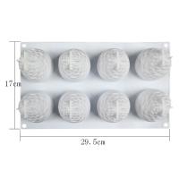 China Handmade Diy Silicone Cake Mold Mousse Silicone Baking Molds Custom 3D Shape for sale