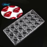 China DIY PC Cake Decorating Chocolate Molds Silicone Mouth Shape for sale