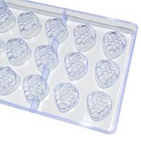 China Strawberry Shape Chocolate Polycarbonate Mold Sustainable LFGB Approved for sale