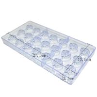 China Strawberry Shape Chocolate Polycarbonate Mold Sustainable LFGB Approved for sale