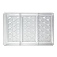 China Handmade Custom Chocolate Molds Transparent Polycarbonate Chocolate Mold for sale