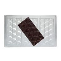 China Handmade Custom Chocolate Molds Transparent Polycarbonate Chocolate Mold for sale