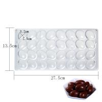 China DIY Custom Chocolate Molds Handmade 3D Round Shape Chocolate Mould for sale