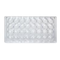 China DIY Custom Chocolate Molds Handmade 3D Round Shape Chocolate Mould for sale