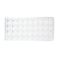 China Cube Shape Custom Chocolate Molds DIY PS 3D Silicone Chocolate Molds for sale