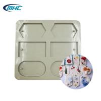 China Customized Shape Silicone Soap Mold Handmade Household Diy Flower Soap Moulds for sale