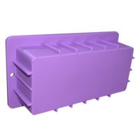 China Craft Silicone Soap Mold Rectangle Handmade Diy Disposable Custom For Cake Making for sale