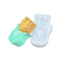 China Silicone Flexible Tulip Candle Mold Cube Sculpture Reusable Customized for sale