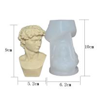 China David Figure Silicone Candle Mold Handmade 3D DIY Candle Molds Non Stick for sale