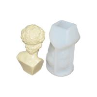 China David Figure Silicone Candle Mold Handmade 3D DIY Candle Molds Non Stick for sale