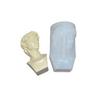 China David Figure Silicone Candle Mold Handmade 3D DIY Candle Molds Non Stick for sale