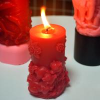 China Customized Silicone Candle Mold Sustainable Disposable 3D Candle Moulds for sale