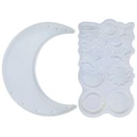China Crescent Shape Silicone Resin Mold Custom Handmade Diy Epoxy Mold for sale