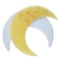 China Crescent Shape Silicone Resin Mold Custom Handmade Diy Epoxy Mold for sale