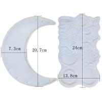 China Crescent Shape Silicone Resin Mold Custom Handmade Diy Epoxy Mold for sale
