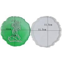 China Irregular Shape Silicone Resin Mold Poxy Jewelry 3D Coaster Moulds for sale
