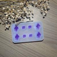 China Customized Silicone Resin Mold Handmade Gem Silicone Tray Molds For Resin Epoxy for sale